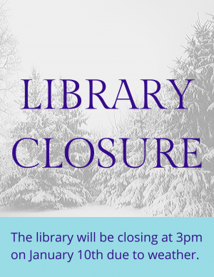 LIBRARY CLOSURE – Upper Skagit Library