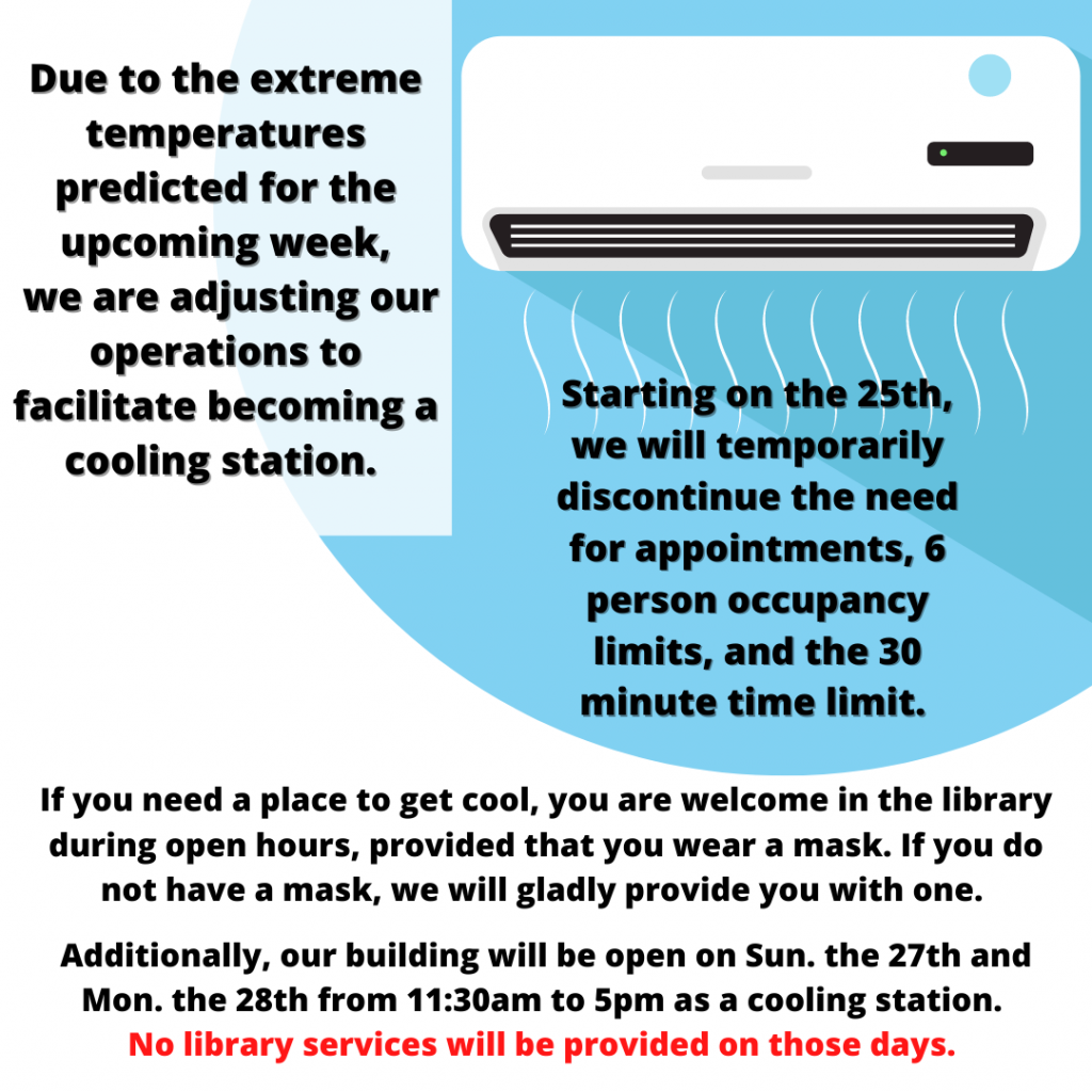 Cooling Station Information – Upper Skagit Library