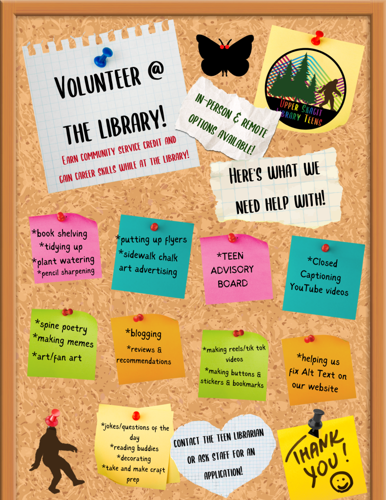 Teen Services – Upper Skagit Library
